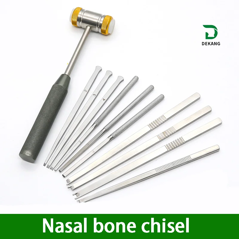 Stainless Steel Bone Chisel Bone Knife Nose Bone Chisel Left Protection ...