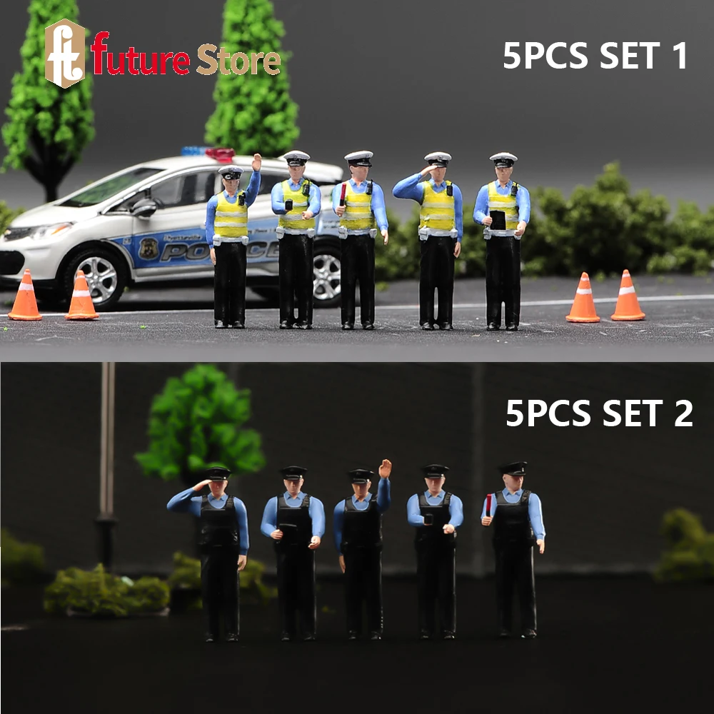 ANT-3D-Print-1-64-Traffic-Police-On-The-Road-Painted-Diorama-Action ...
