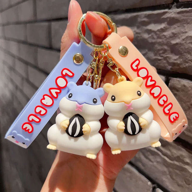 Mini-Cartoon-Hamster-Keychains-Toys-Hamster-Rabbit-Fur-Silica-gel ...