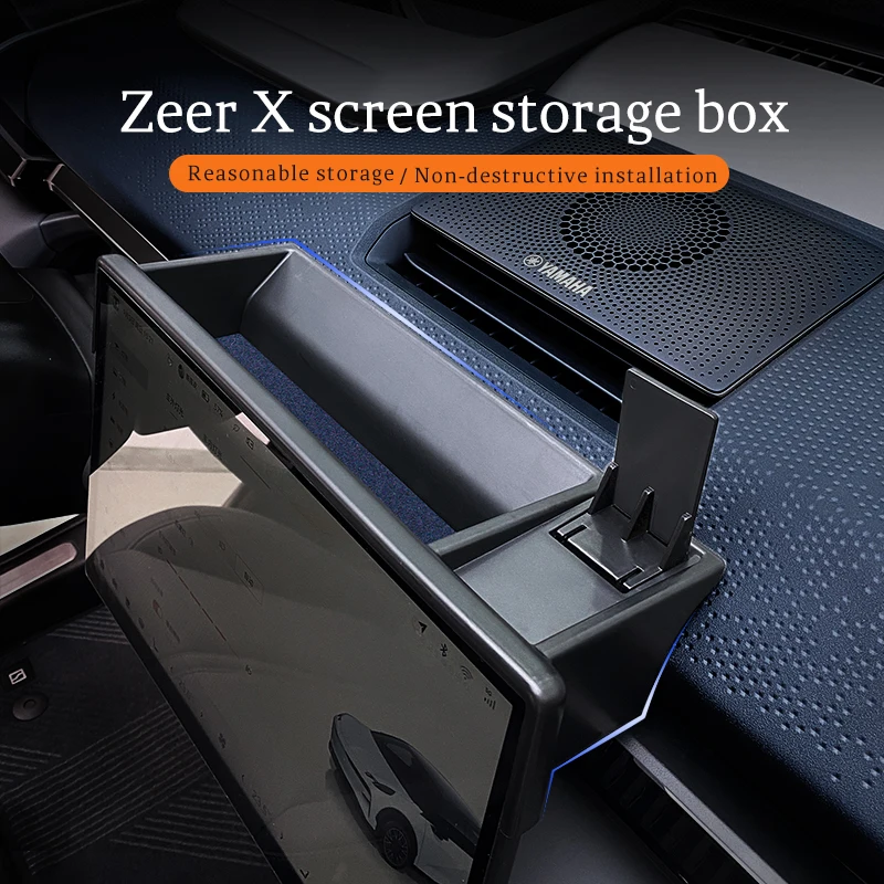 Used-for-Zeekr-x-central-control-screen-storage-box-storage-car-storage ...