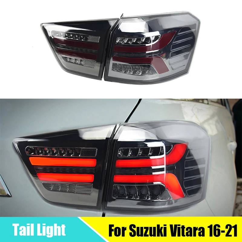 LED Taillight For Suzuki Maruti Vitara Brezza 2016-2021 Rear Fog Lamp ...