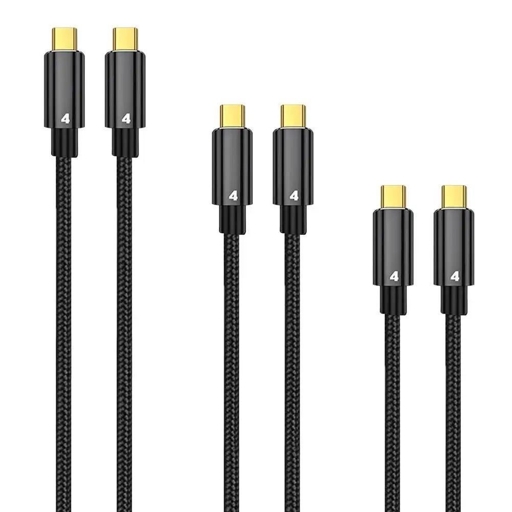 Thunderbolt-4-Dual-Type-C-Data-Line-40gbps-Usb-C-Cable-Pd-100w-5a-20v ...