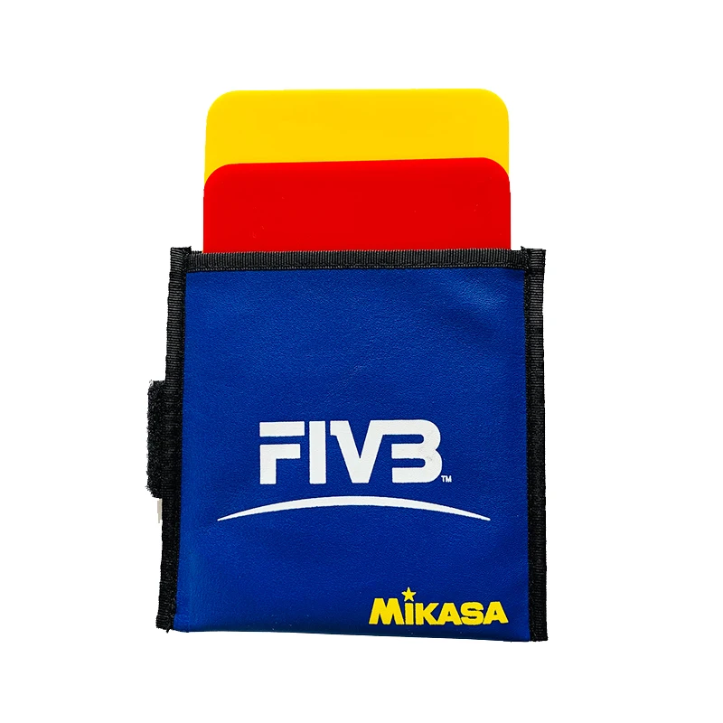 Mikasa Volleyball Referee Card , Red and Yellow Cards , FIVB Volleyball ...