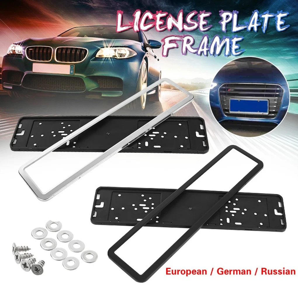 Car-License-Plate-Frame-Vehicle-Number-Plate-Holder-Automotive ...