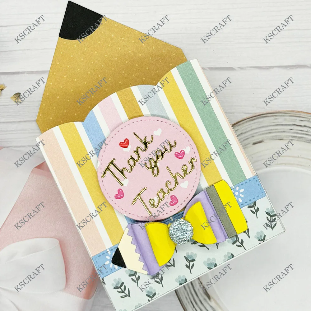 KSCRAFT-Pencil-Gift-Pouch-Shaker-Cutting-Dies-Stencils-for-DIY ...