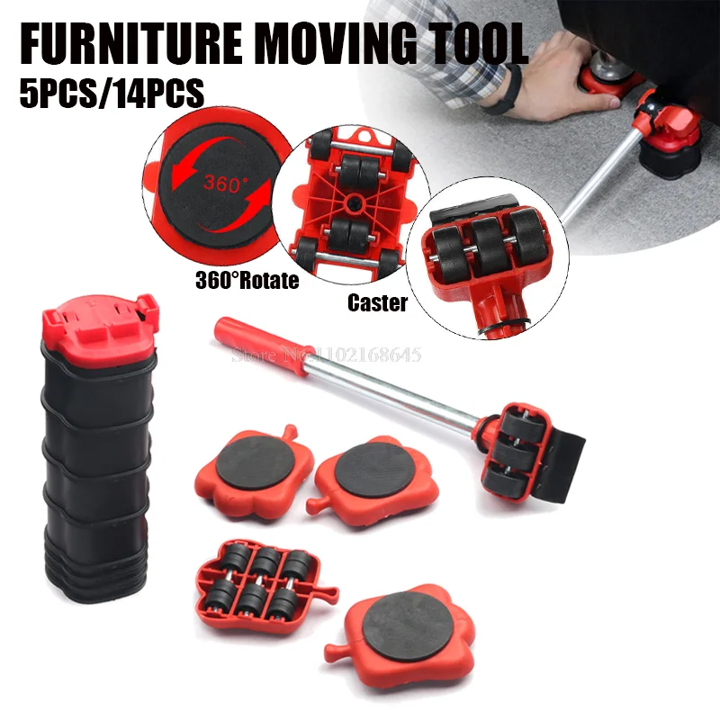 Heavy-Duty-Furniture-Transport-Roller-Easy-Furniture-Lifter-Mover-Set ...
