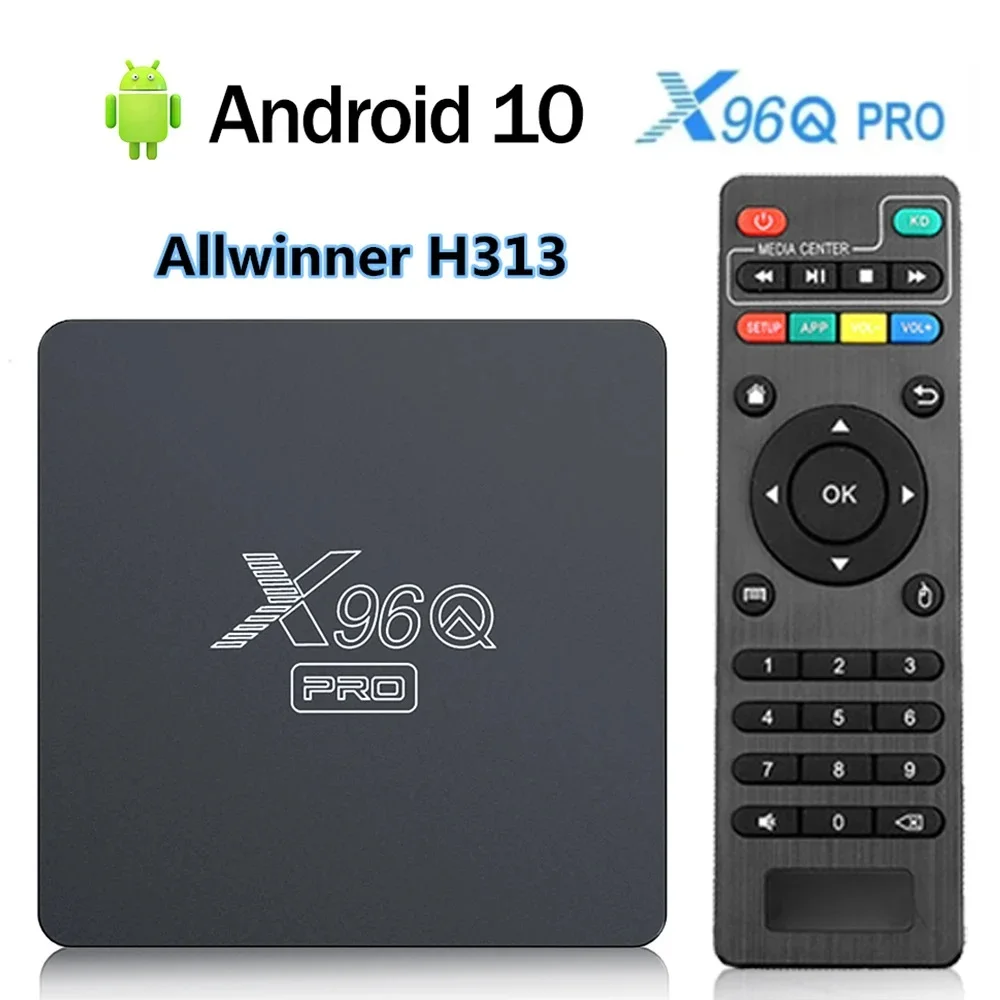 X96Q-Pro-Smart-TV-Box-Android-10-0-Allwinner-H313-Quad-Core-2-4G-Wifi ...