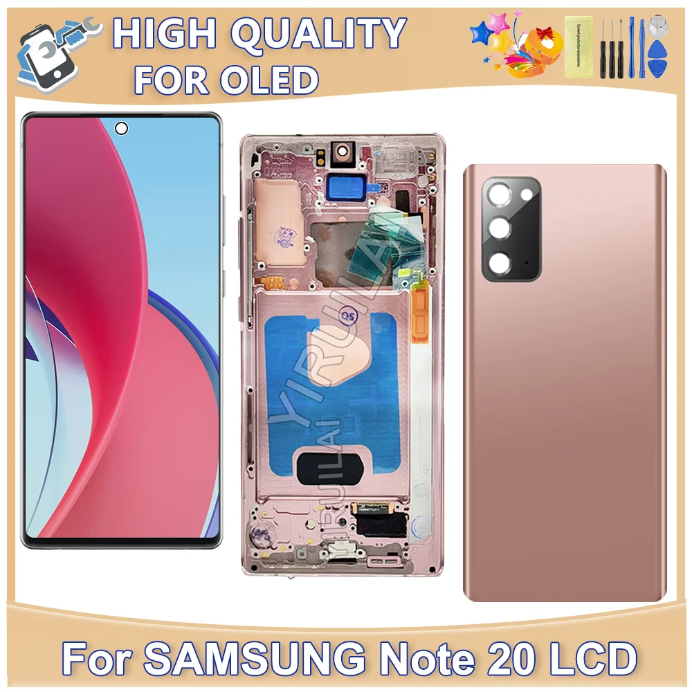 OLED For Samsung Galaxy Note 20 5G LCD Display Touch Screen Digitizer ...