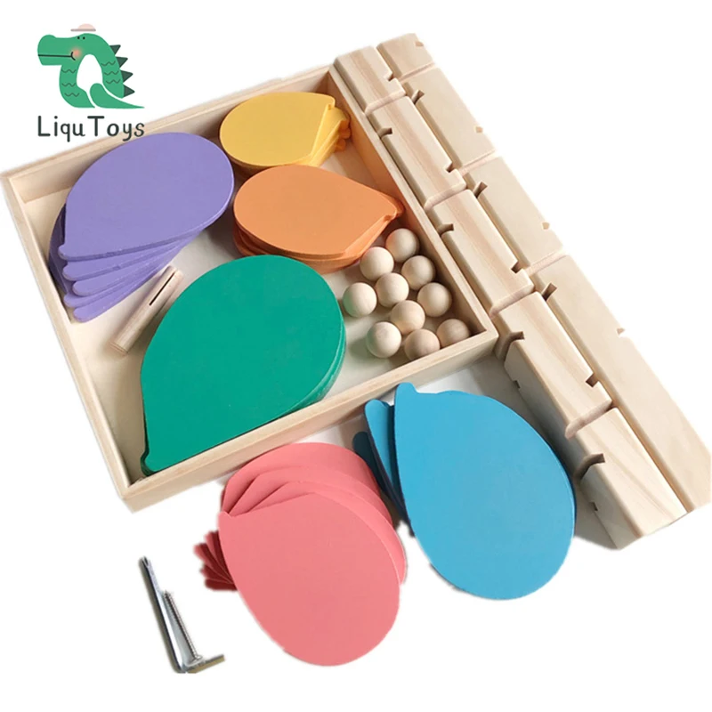 LIQU-Wooden-Music-Tree-Toy-for-Kids-Marble-Ball-Run-Track-Game-for ...