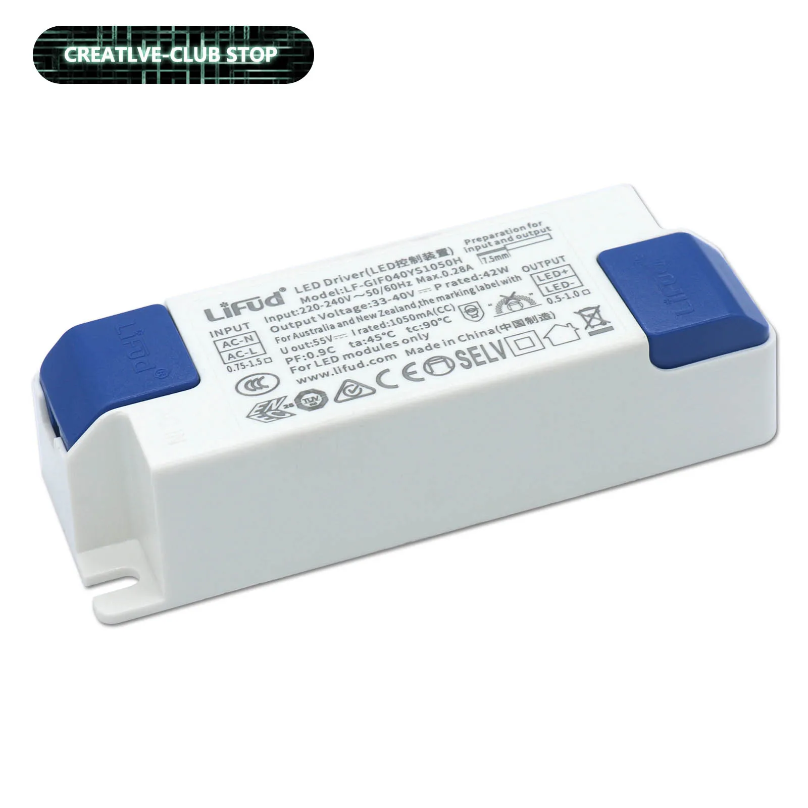 28W 34W 42W Lifed LED Isolation Driver Flame Retardant Series AC220 ...