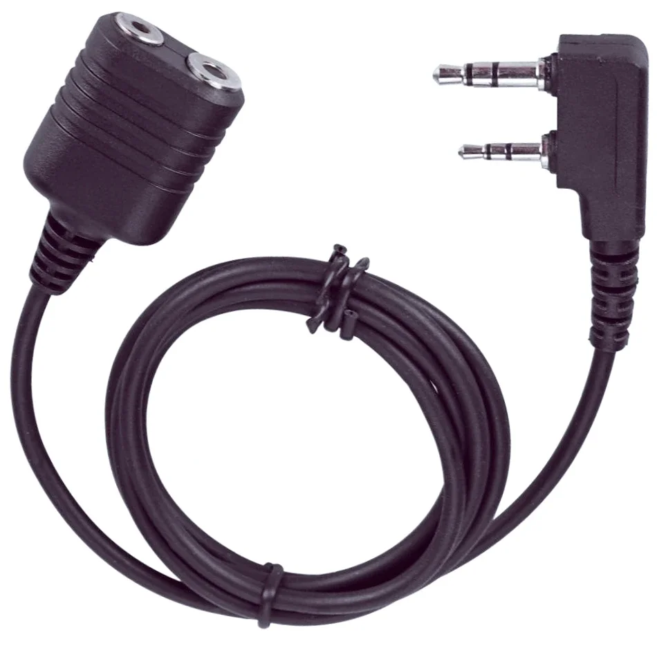 2Pin-K-Plug-Microphone-Headset-Extension-Cable-Adapter-2-Meter-6-56ft ...