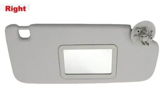 Overhead Console Interior Sunvisor With Mirror Front visor assembly For ...