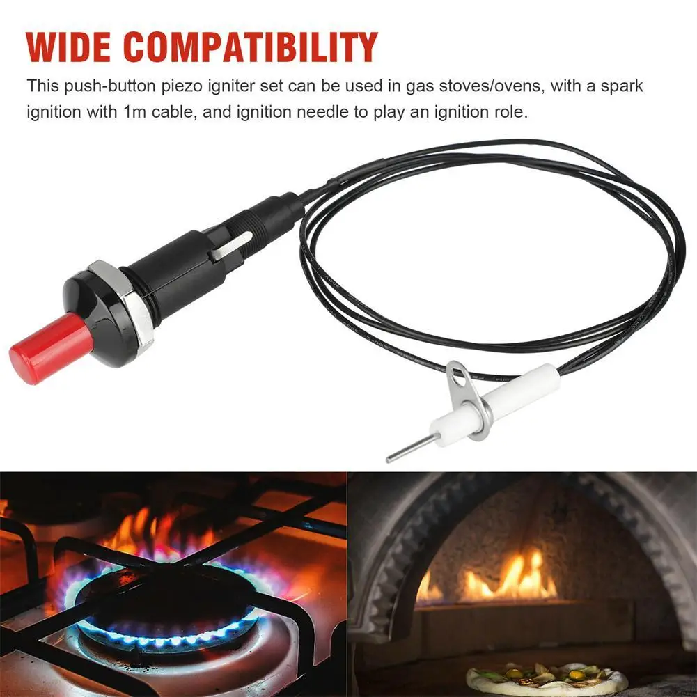 New-Push-Button-Piezo-Ignitor-Igniter-Spark-Ignition-Kit-Stove-BBQ ...