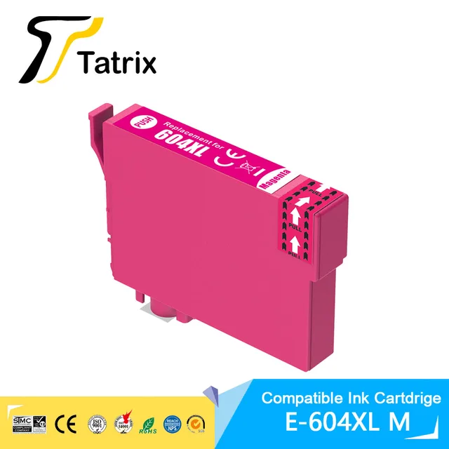 Tatrix EU 604XL T604XL T604 XL 604 Premium Compatible Inkjet Ink ...