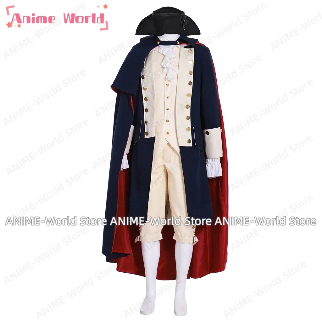 《Custom Size》Turn Cosplay Abe Woodhull Cosplay Costume 18th Century ...