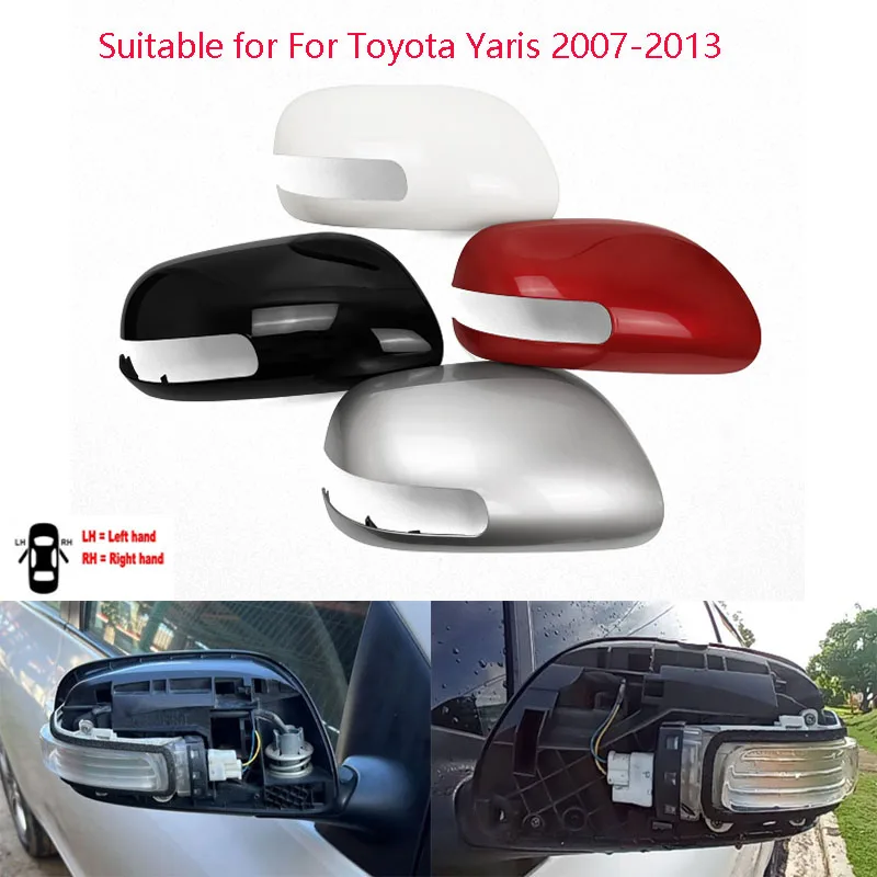 Car Accessories For Toyota Yaris 2007~2013 Rearview Mirror Housing ...