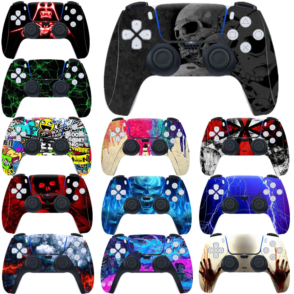 Skin-Sticker-For-SONY-PlayStation-5-Game-Controller-Dustproof-Non-slip ...