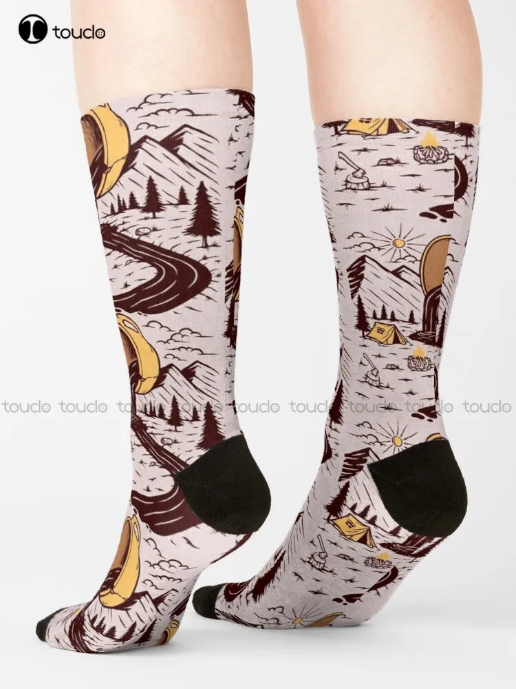 Coffee-River-Natural-Camping-Socks-He-Office-Socks-Personalized-Custom ...
