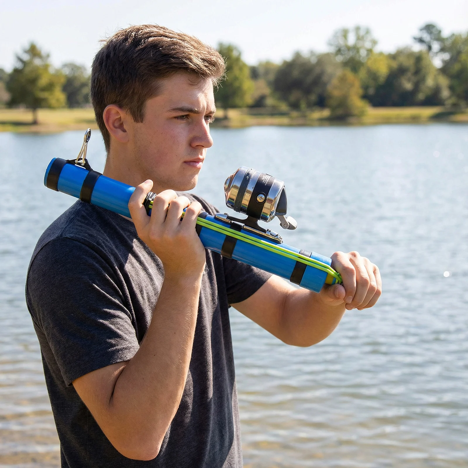 Professional Elastic Projection Launcher Fishing Bait Casting Tool ...