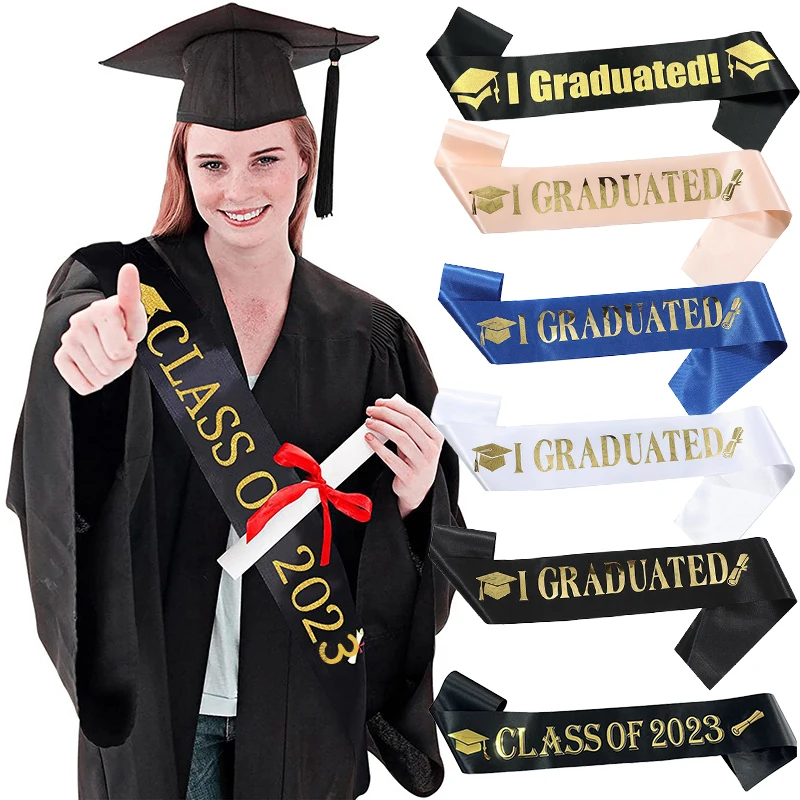 2023 Graduation Sash Class of 2023 Graduation Congrate Grad Photobooth ...