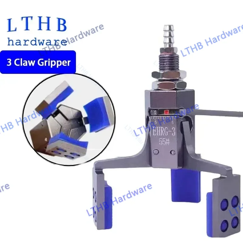 Mini Fixture Three Claw Clamp with Sensor Switch Manipulator Gripper ...