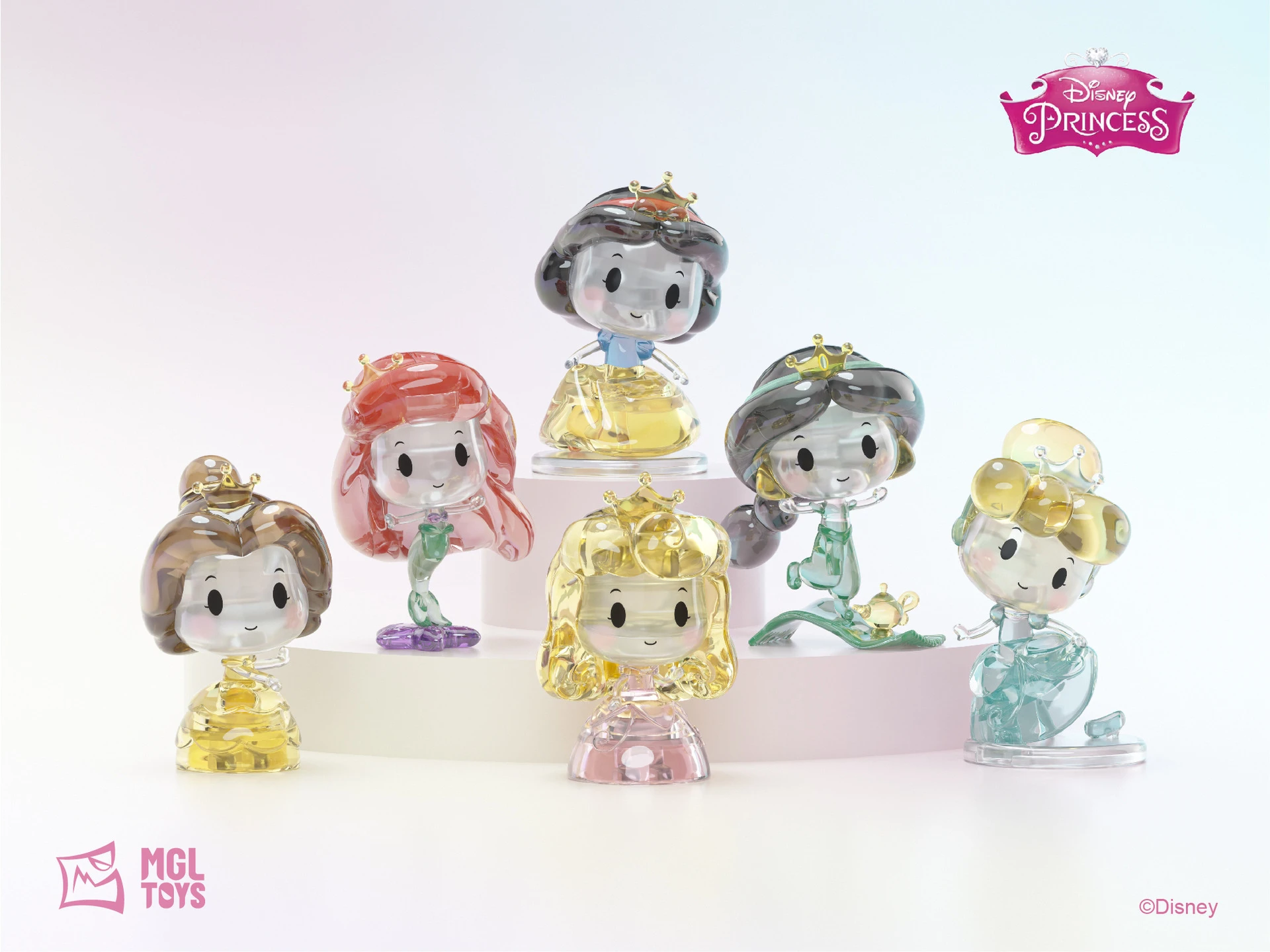 Disney Figures Crystal Collection | Mgl Toys Disney Princess Crystal ...