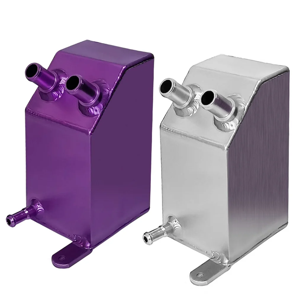 1L-Car-Fuel-Surge-Tank-Aluminum-Square-Car-Engine-Oil-Catch-Tank-Can ...