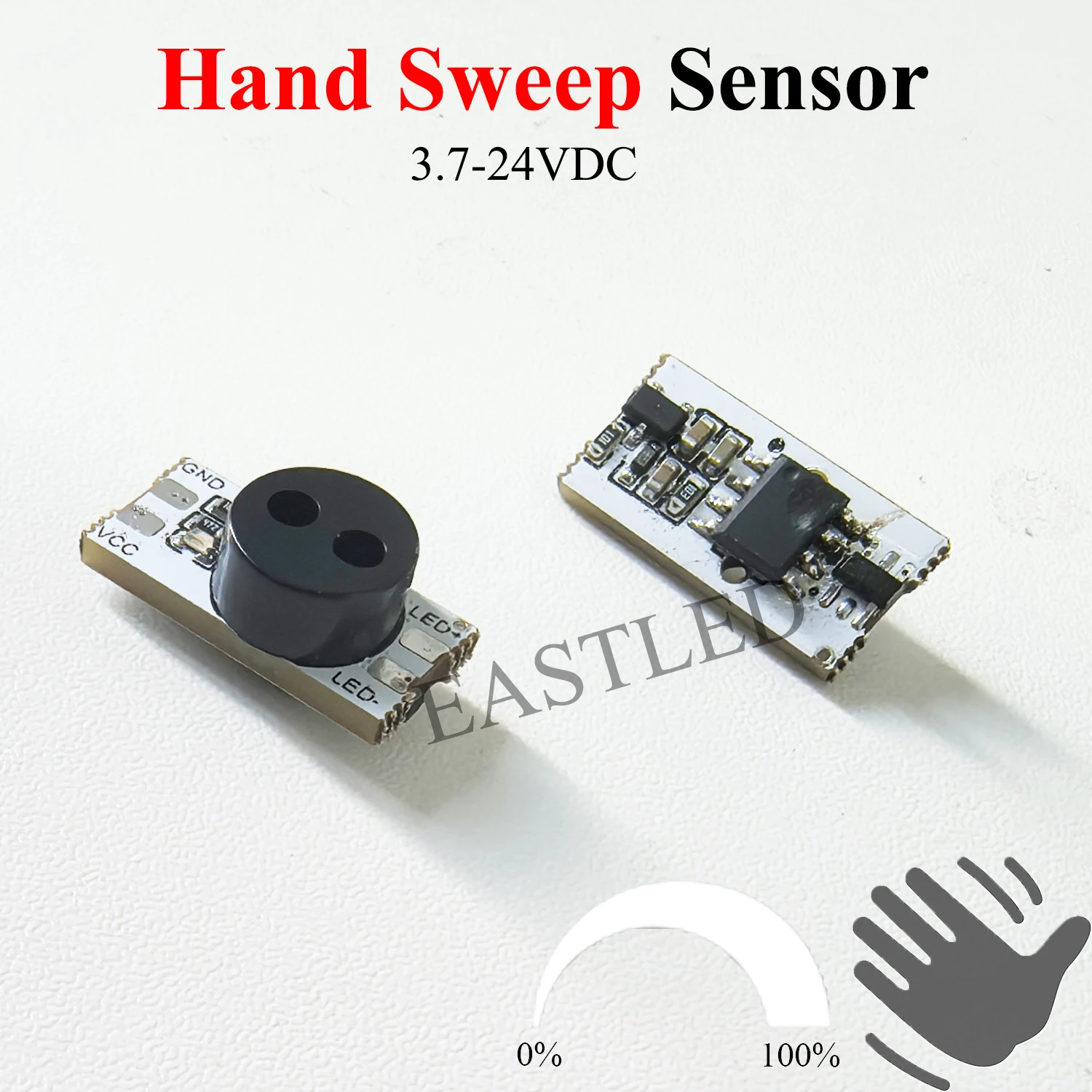 DC5V12V24V Hand Wave Sensor Switch Module Rounded Head 2A Mini Sweep ...
