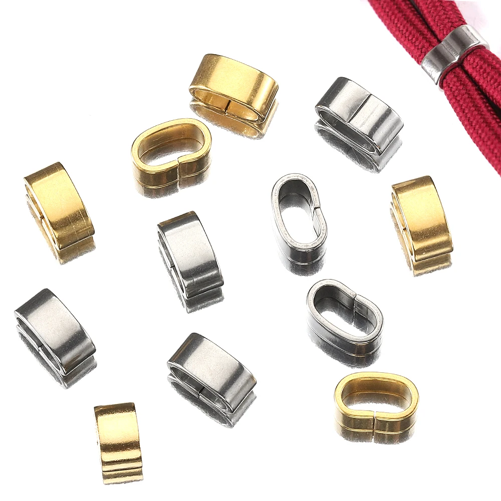 20pcs-Stainless-Steel-Fastener-Cord-String-Crimping-Braid-Rope-End-Clip ...