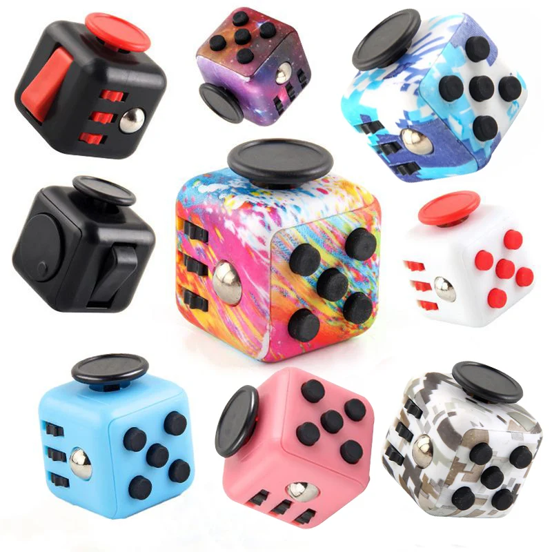 Stress-Cubes-Relief-Dice-Toys-Decompression-Antistress-Dice-Anxiety ...