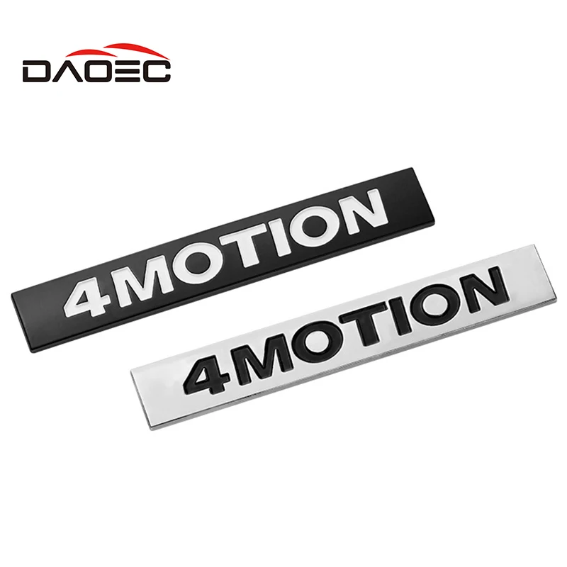 Vw 폭스바겐 골프 R 파사트 폴로 투아렉 티구안 투란 마고탄용 자동차 3d 메탈 4 모션 로고 트렁크 엠블럼 배지 데칼 스티커