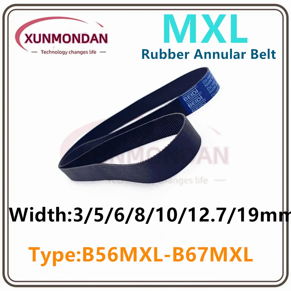 MXL High torqueTiming Belt B56 B57 B58 B59 B60 B61 B62 B63 B64 B65 B66 ...