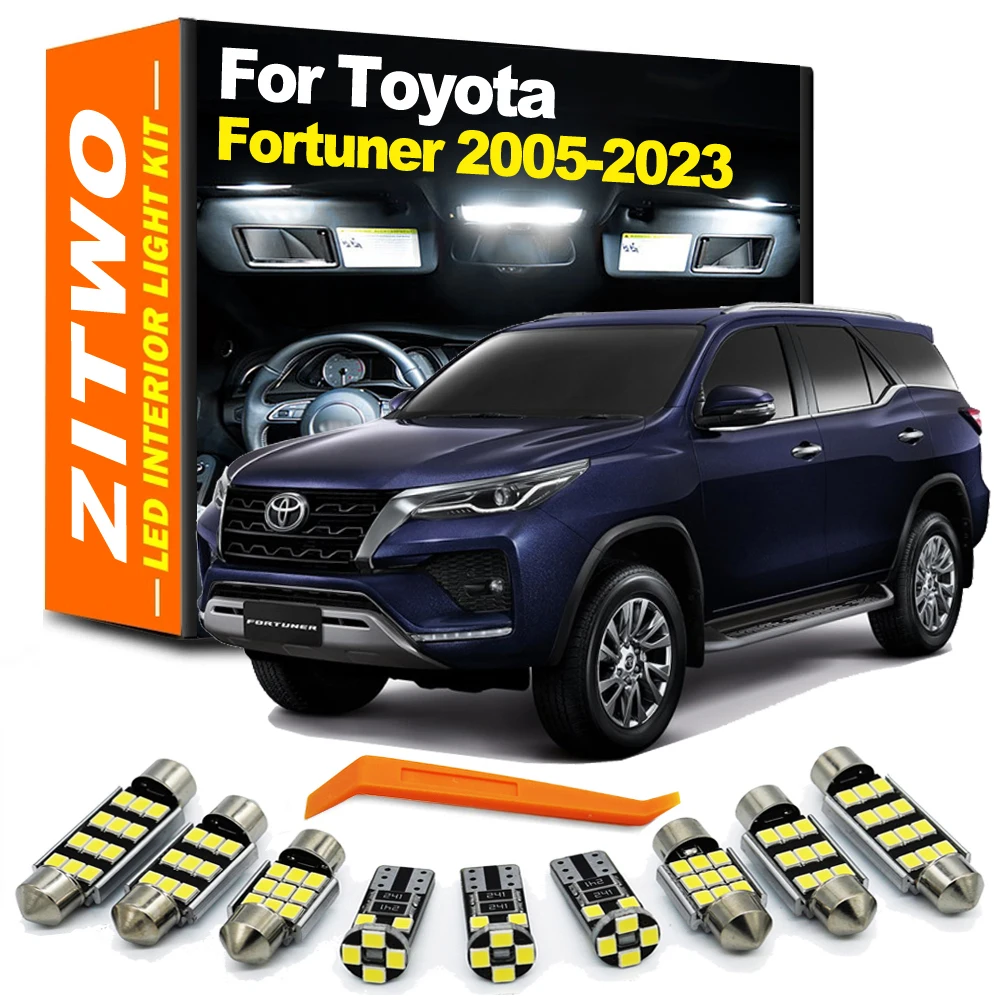ZITWO-LED-Interior-Light-License-Plate-Lamp-Kit-For-Toyota-Fortuner-MK1 ...