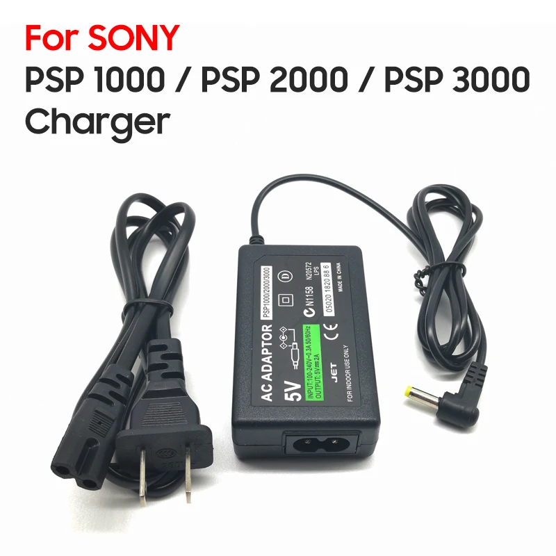 For-PSP-charger-5V-AC-Adapter-Home-Wall-Charger-Power-Supply-Cord-for ...