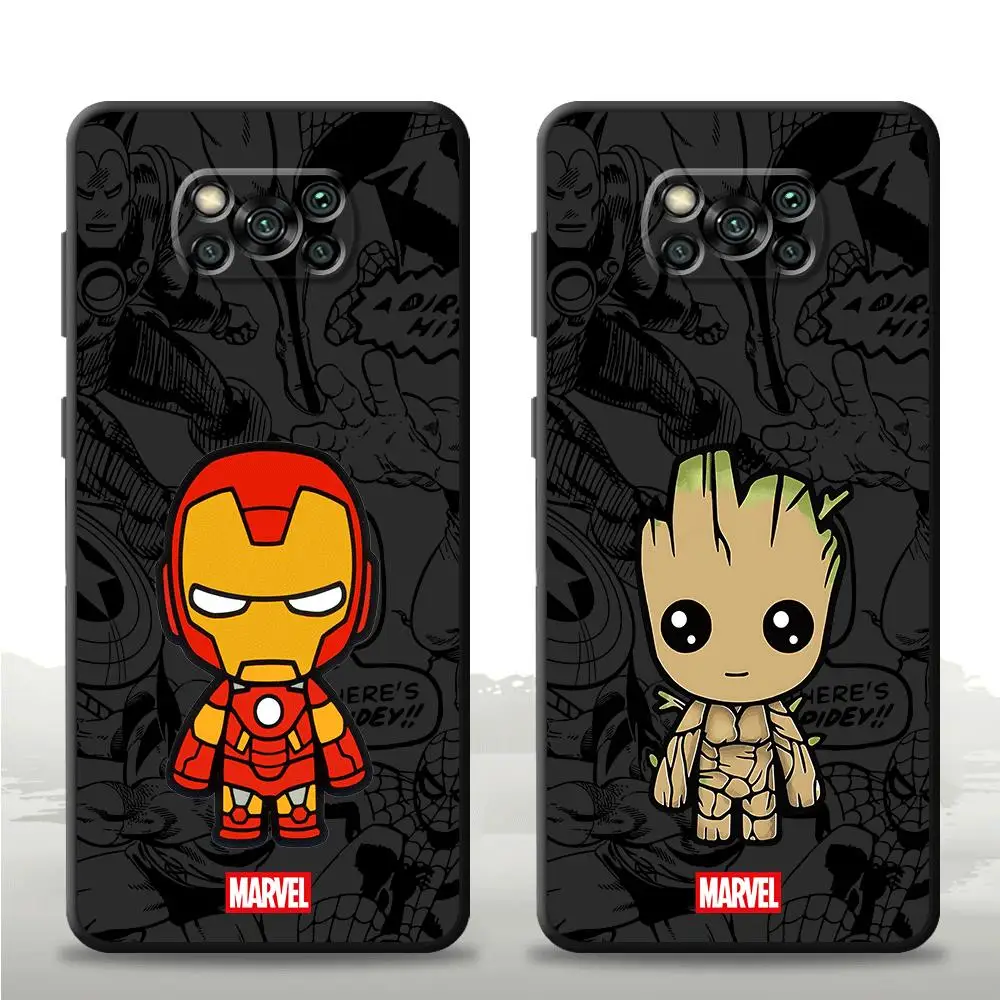 Marvel-superhero-cartoon-Phone-Case-for-Xiaomi-Poco-X5Pro-5G-X3-NFC ...