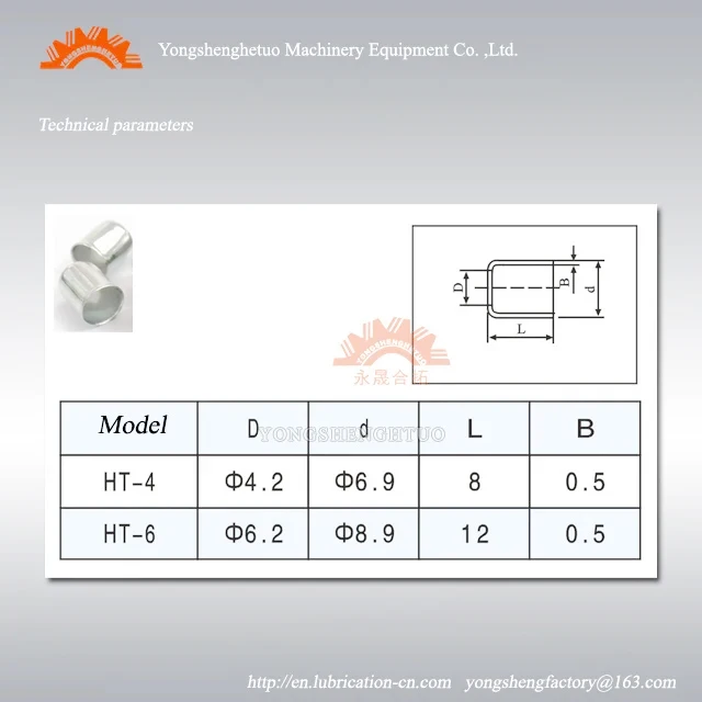 Manga HT-6 HT-4 para sistema de lubrificação centralizada centro de ...