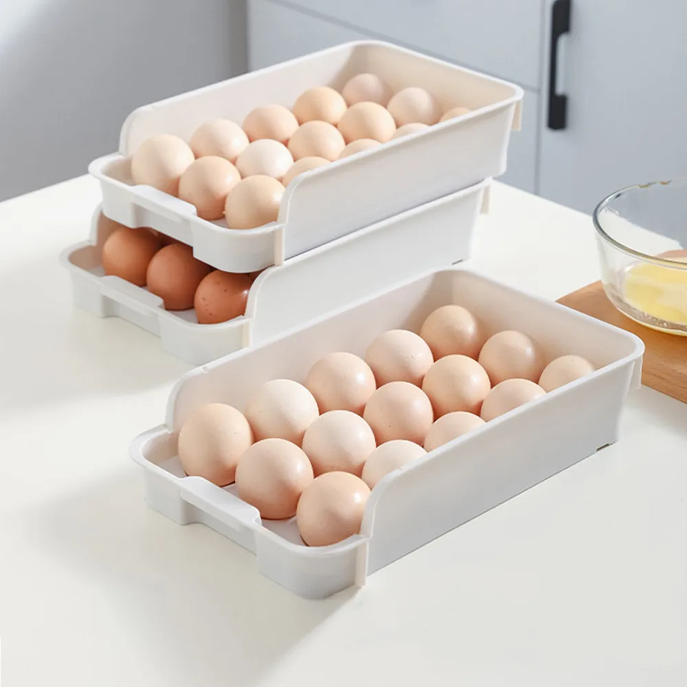 Stackable-Egg-Storage-Box-Refrigerator-Storing-Container-Eggs-Tools ...