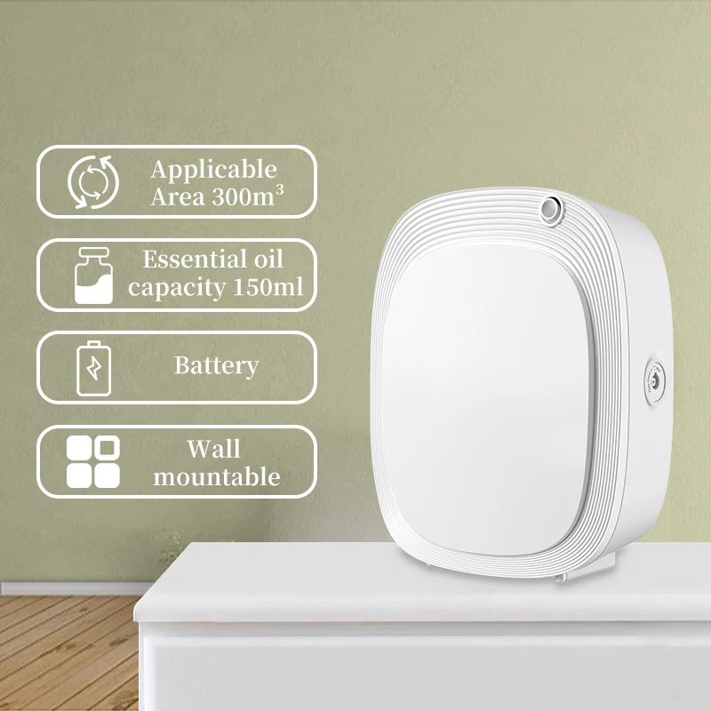 300m³ Aroma Diffuser Room Fragrance Smell Distributor Home Air ...