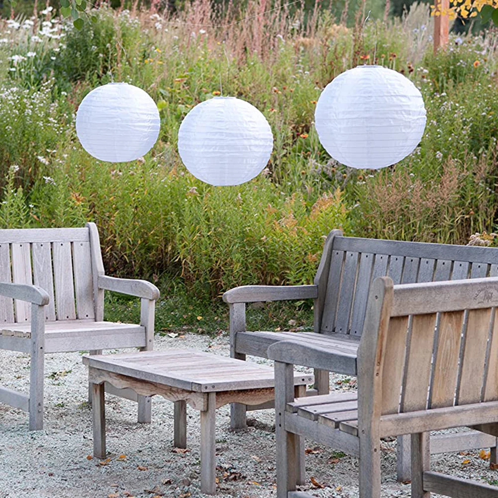 Paper Lantern Outdoor Wedding