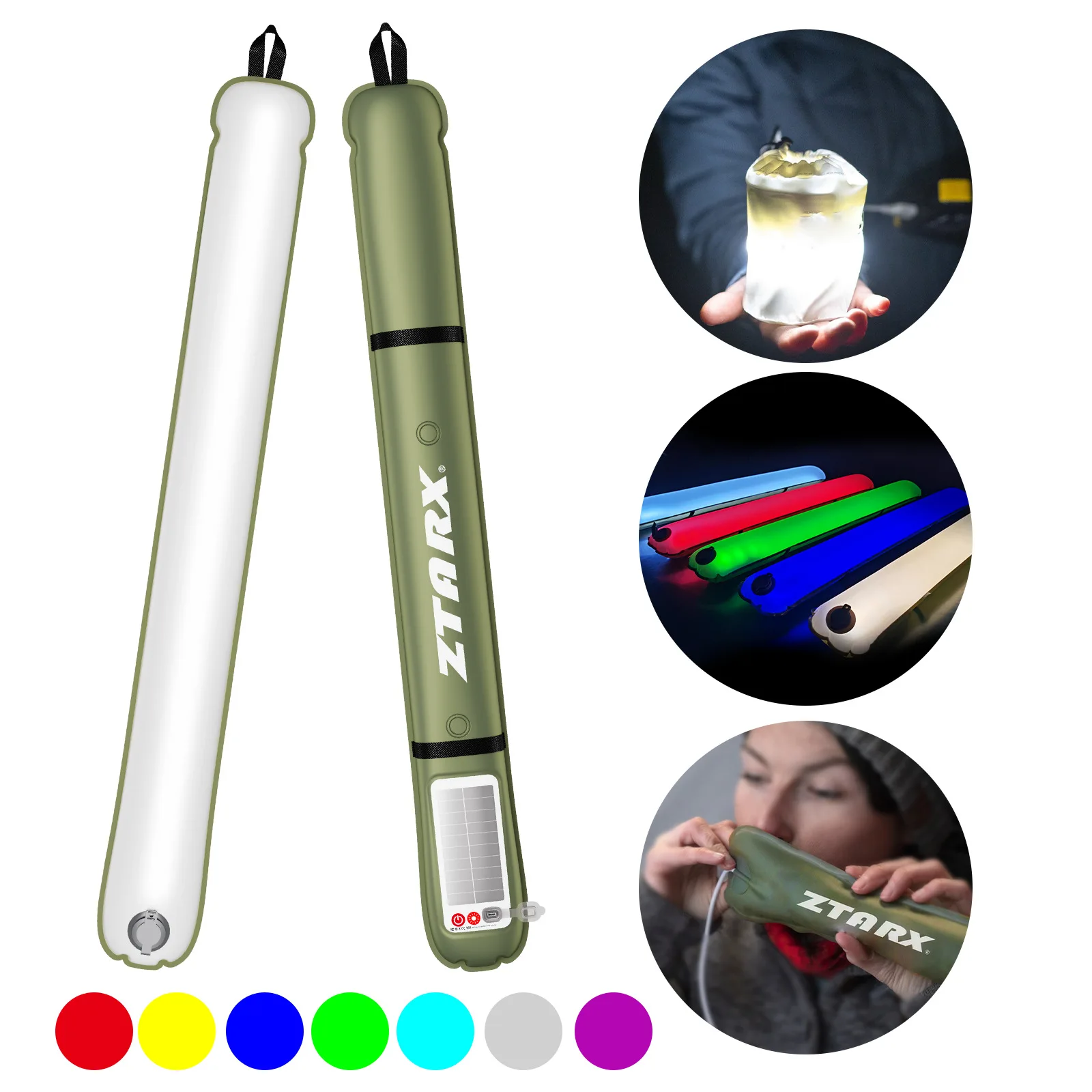 Ztarx-Solar-USB-Charging-Built-in-Battery-Inflatable-LED-Tube-Light ...