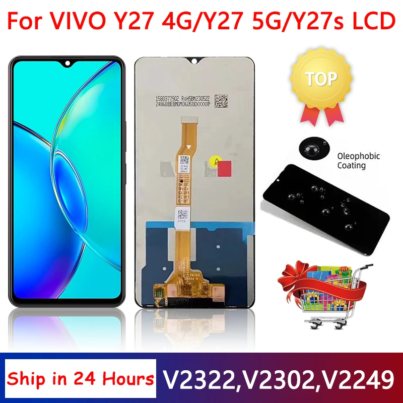 Original-For-Vivo-Y27s-Display-Touch-Screen-Digitizer-Assembly-For-Vivo ...