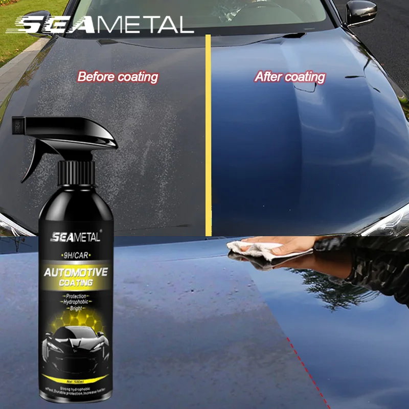 SEAMETAL-Ceramic-Nano-Car-Coating-Agent-500ml-Liquid-Coatin-Nano-Spray-Paint-Hydrophobic-Layer ...