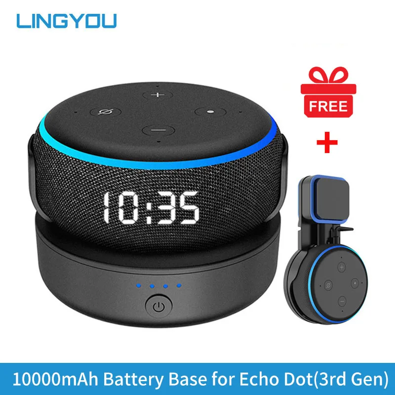 10000mah-base-de-bateria-para-amazon-echo-dot-3-3rd-gen-alexa-alto ...