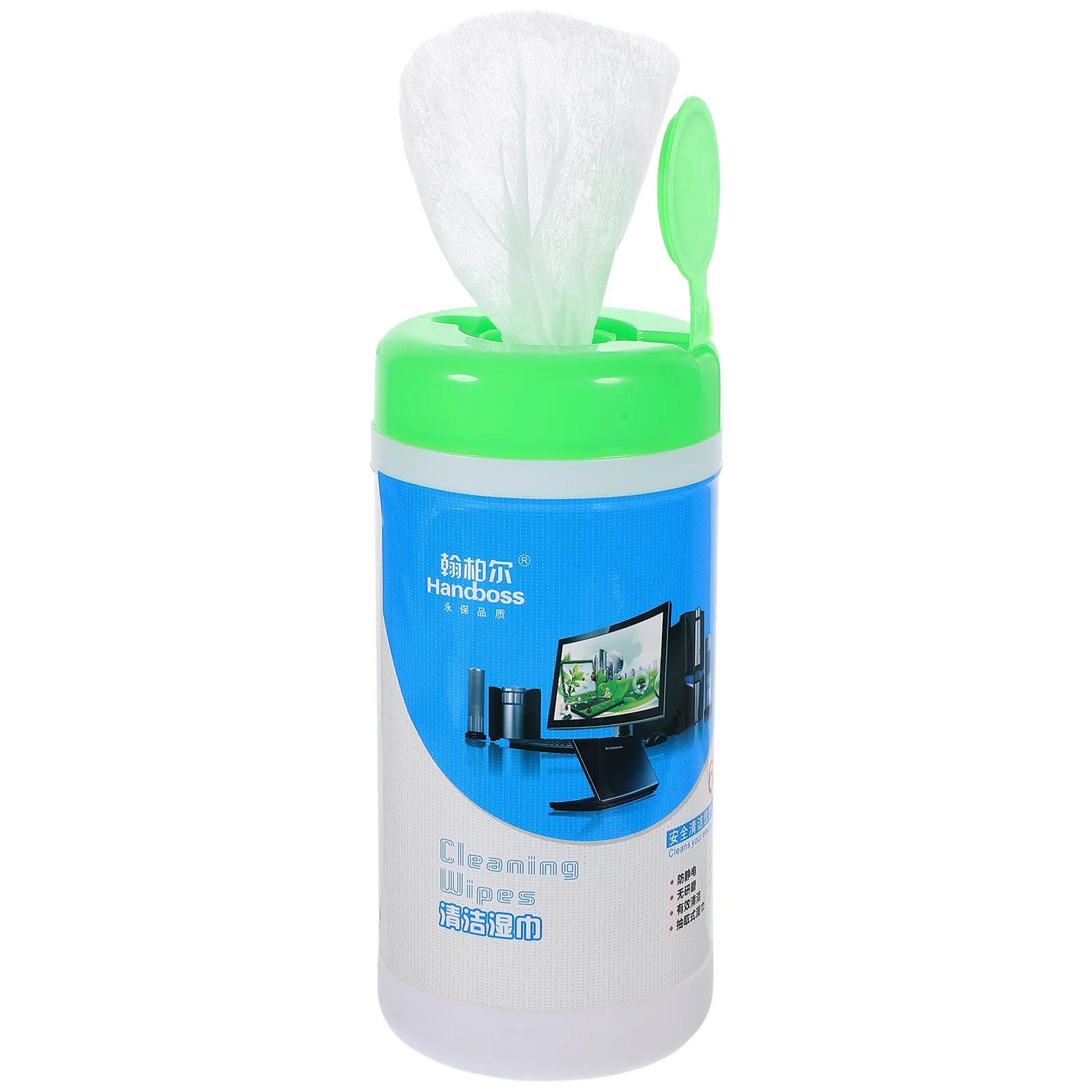 Bottle-88PCS-Screen-Cleaner-Monitor-Wipe-Computer-Pre-Moistened-Monitor ...