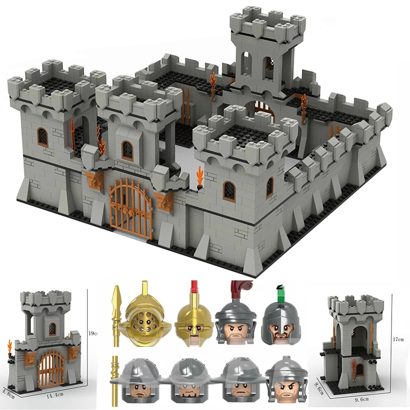Medieval Castle Building Blocks | Knight Castle Building Blocks ...