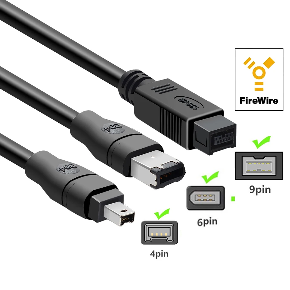 Firewire-Premium-Cable-800-IEEE-1394B-9Pin-to-9Pin-9Pin-to-4Pin ...