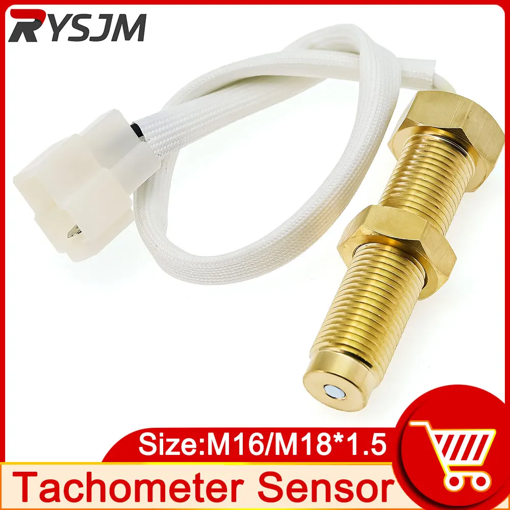 Sensor de tacómetro fueraborda HD M16 M18, medidor de Tacho, Sensor de ...