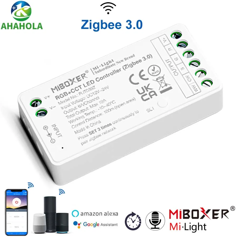 Miboxer-zigbee-dimmer-24v-12v-milight-inteligente-zigbee-interruptor-dimmer-para-cct-rgb-rgbw ...
