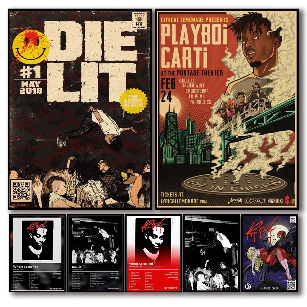 What Makes a Lit Poster the Ultimate Hip-Hop Wall Art for Modern Fans?