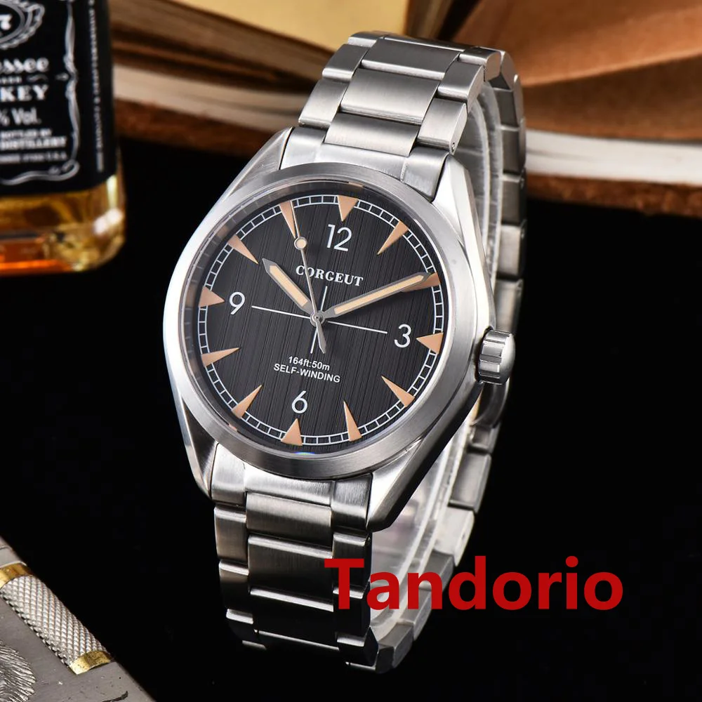 41mm Corgeut Sapphire Glass NH35A Miyota 8215 Movement Automatic Men's ...